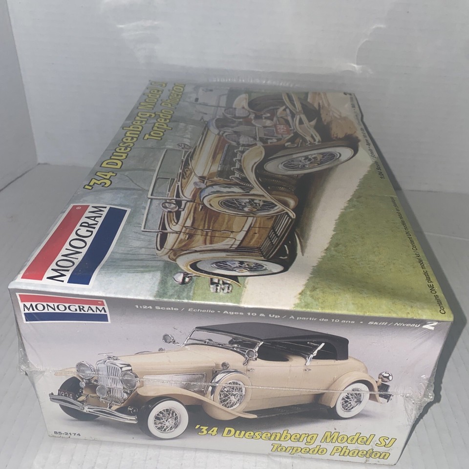Monogram 34 Duesenberg Model SJ Torpedo Phaeton | eBay