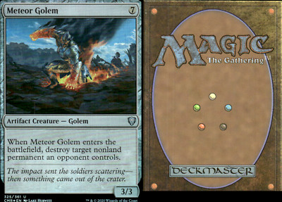 Magic the Gathering -MTG- Foil Meteor Golem | eBay