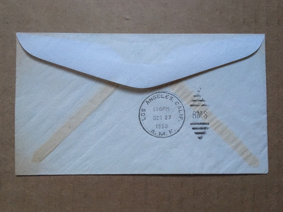 1950 ORRIN RUSSELL FOX HELIPORT DEDICATION Cover, Pasadena / Los ...