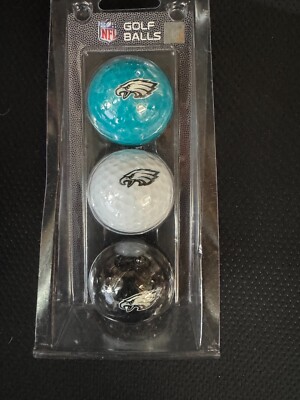 Team Golf NFL Philadelphia Eagles Regulation Golf Balls 3-Pack | eBay