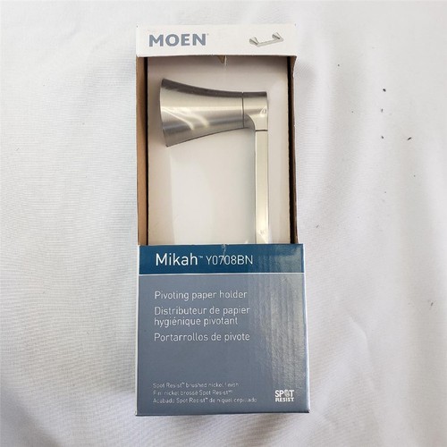 = Moen Mikah Pivoting Paper Holder Y0708BN Spot Resistant NEW | eBay