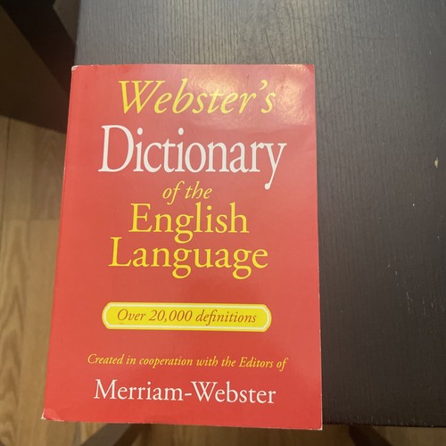 Webster's Dictionary of the English Language 2014 Home School Teaching Aid | eBay