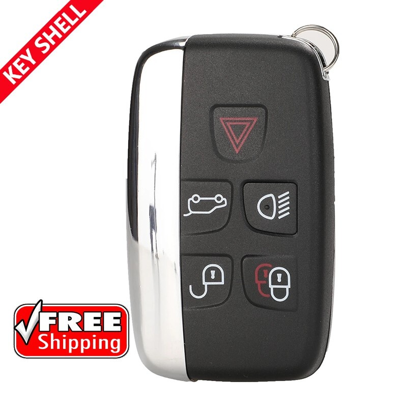 Smart Remote Key Case Shell Fob for 2010- 2016 Land Rover Range Rover ...