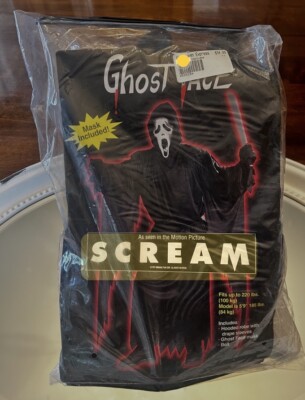 Vintage 1997 Easter Unlimited Fun World SCREAM Ghost Face Mask ...