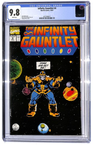 Infinity Gauntlet #4 CGC 9.8 - Ron Lim & George Perez Art, 1991 (AT) 5 | eBay