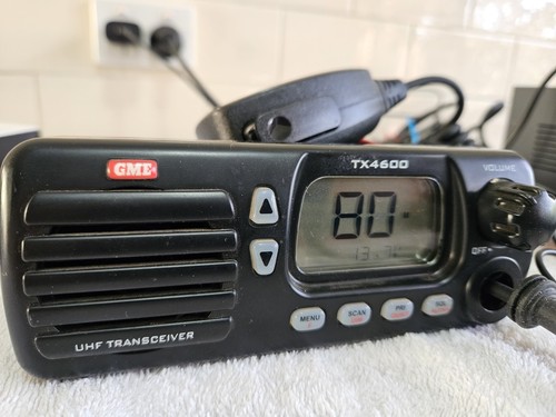 GME TX 4600-80, 80 CHANNEL UHF CB RADIO TRANSCEIVER | eBay Australia