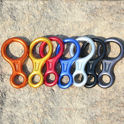 1pc 8-ring Climbing Rappelling Equipment Ring Device for Outdoor ...