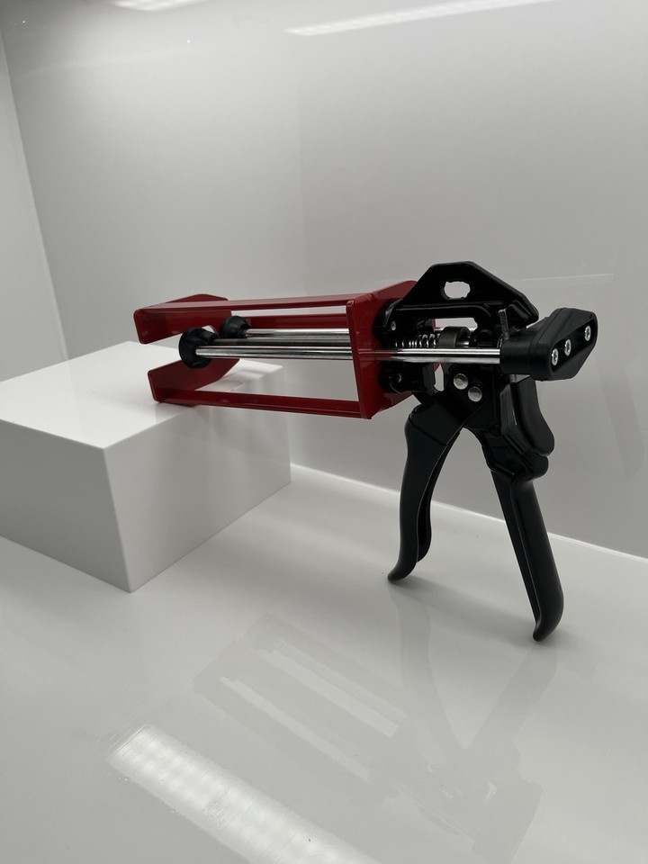 Dual Epoxy Caulking Gun w/ 5 Mix Nozzles Adhesive 200ml Like 3m 8571 ...