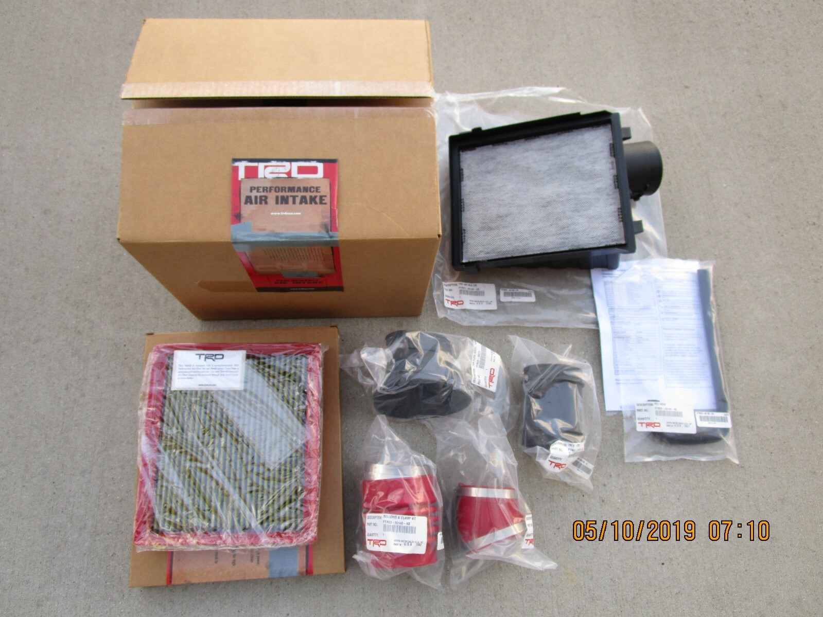 FITS: 14 - 21 TOYOTA TUNDRA 5.7L V8 TRD PERFORMANCE AIR INTAKE SYSTEM ...