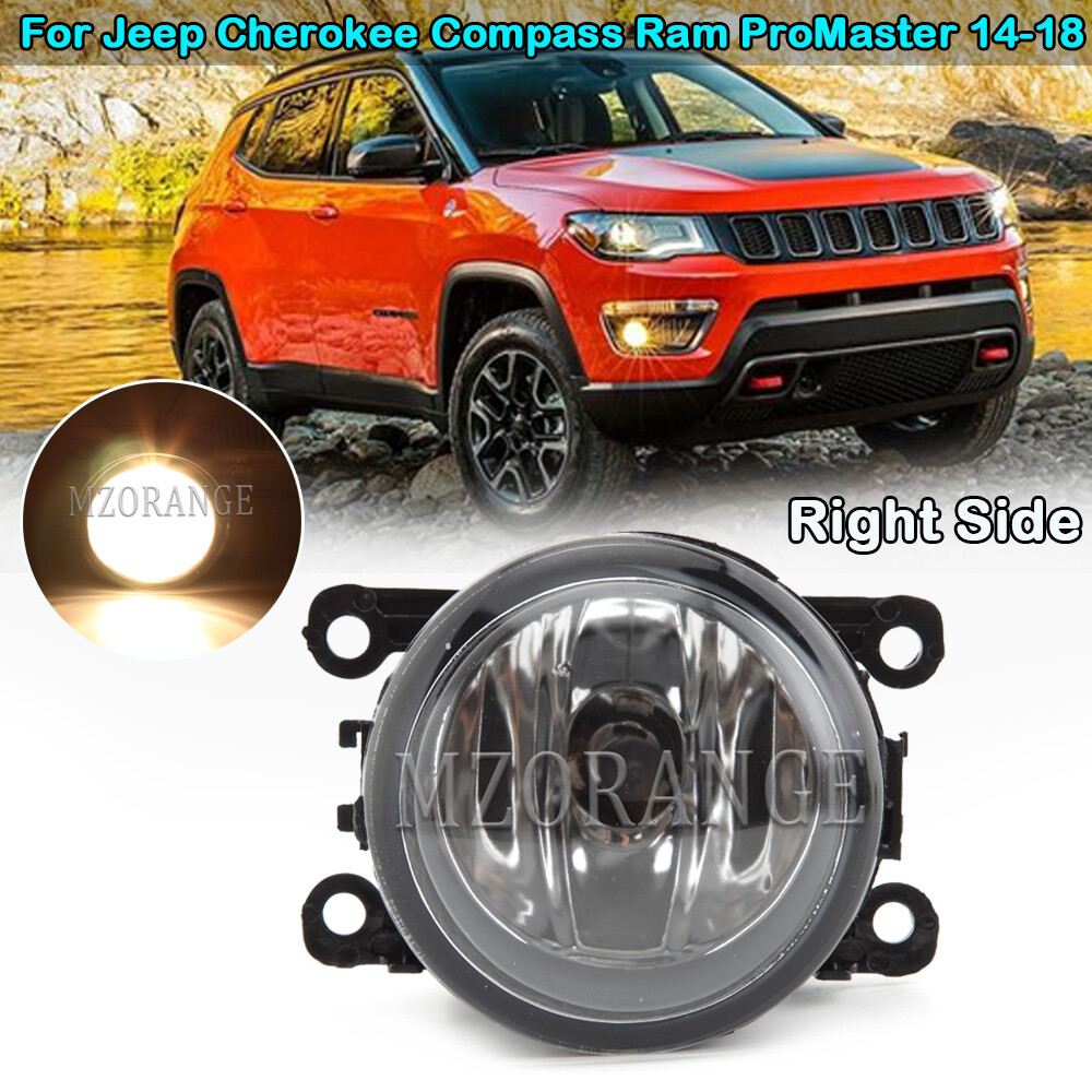 New Right Side Fog Light Lamp For Jeep Cherokee Compass Ram ProMaster ...