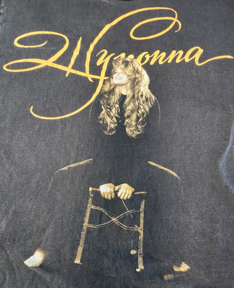 Vintage 1996 Wynonna Judd Revelations Tour T Shirt Lee XXL Single ...