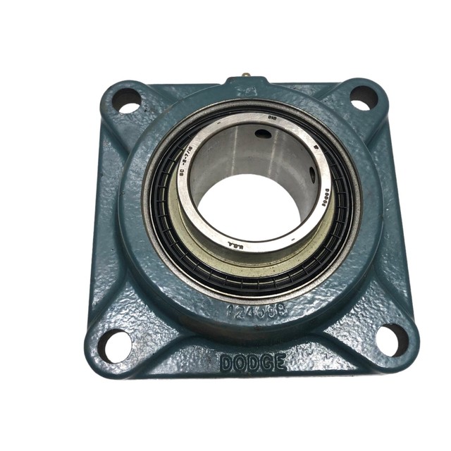 Dodge Baldor 124217 F4BSC207 — 4 Bolt Flange Pillow Block Bearing — 2-7 ...