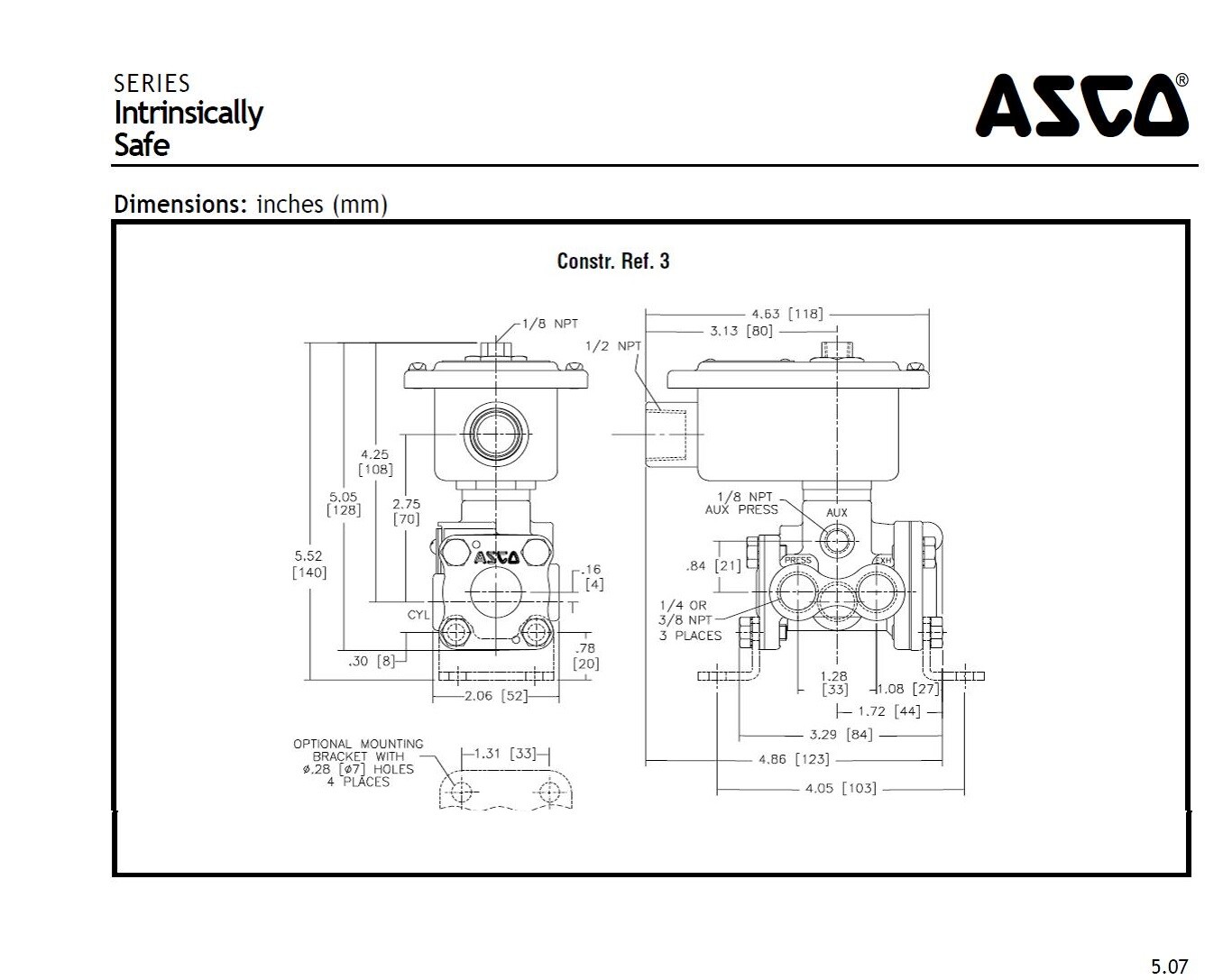StoneL Quartz QZ ValvePoint w/ ASCO Solenoid Valve #1 | eBay