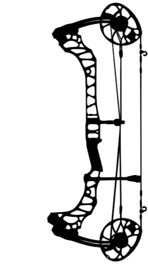 Compound Bow Silhouette Buy ArcTec Archery Sticker Compound By ArcTec