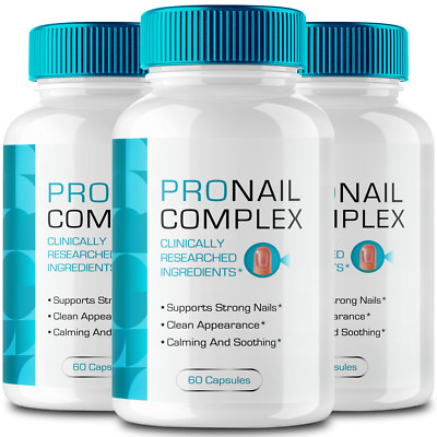 (3 Pack) Pronail Complex Nail Support Pills, PronailComplex Pills (180 Capsules) | eBay