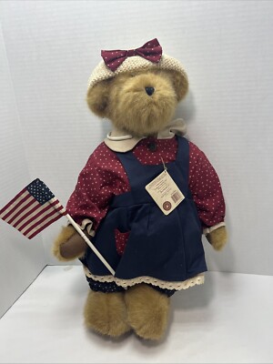 NOS Boyds Bears Bailey Bear 50010 Patriotic Americana Plush Bear B69 L ...