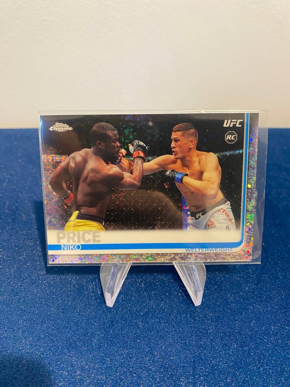 2019 Topps Chrome UFC Diamond Hot Box Niko Price #32 Rookie RC | eBay