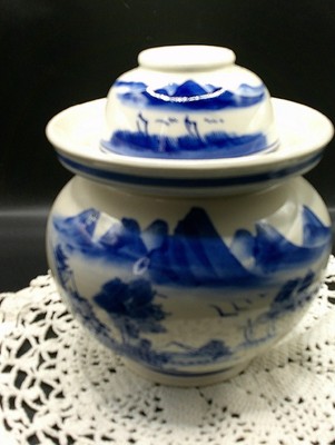 Peoples Republic of China blue and whit soup crock | eBay
