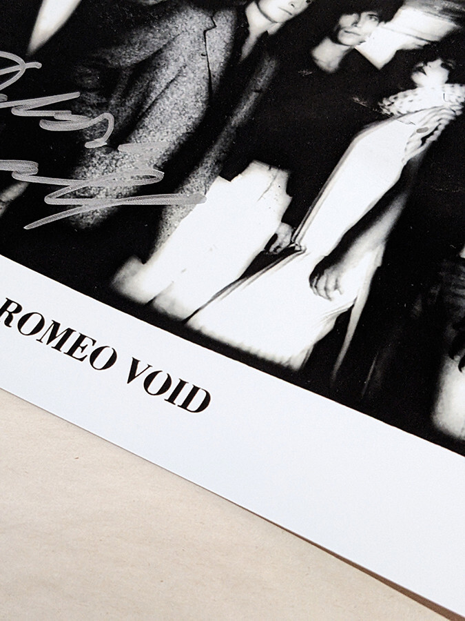 ROMEO VOID deborah iyall 8x10 photo NEVER SAY NEVER COA | eBay