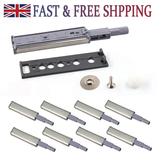 Push to Open Damper Buffer Latch Door Cabinet Drawer Hinges Cupboard ...