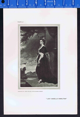 Lady Isabella Hamilton & Sophia Heywood (Mrs. Musters) -1910 Print | eBay