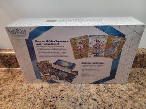 Pokemon Terapagos EX Ultra-Premium Collection Box FACTORY SEALED! | eBay