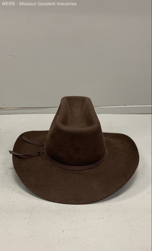 Beaver Hats Brown Ten X Quality 100 Percent Imported Fur Cowboy Hat 7 1 ...