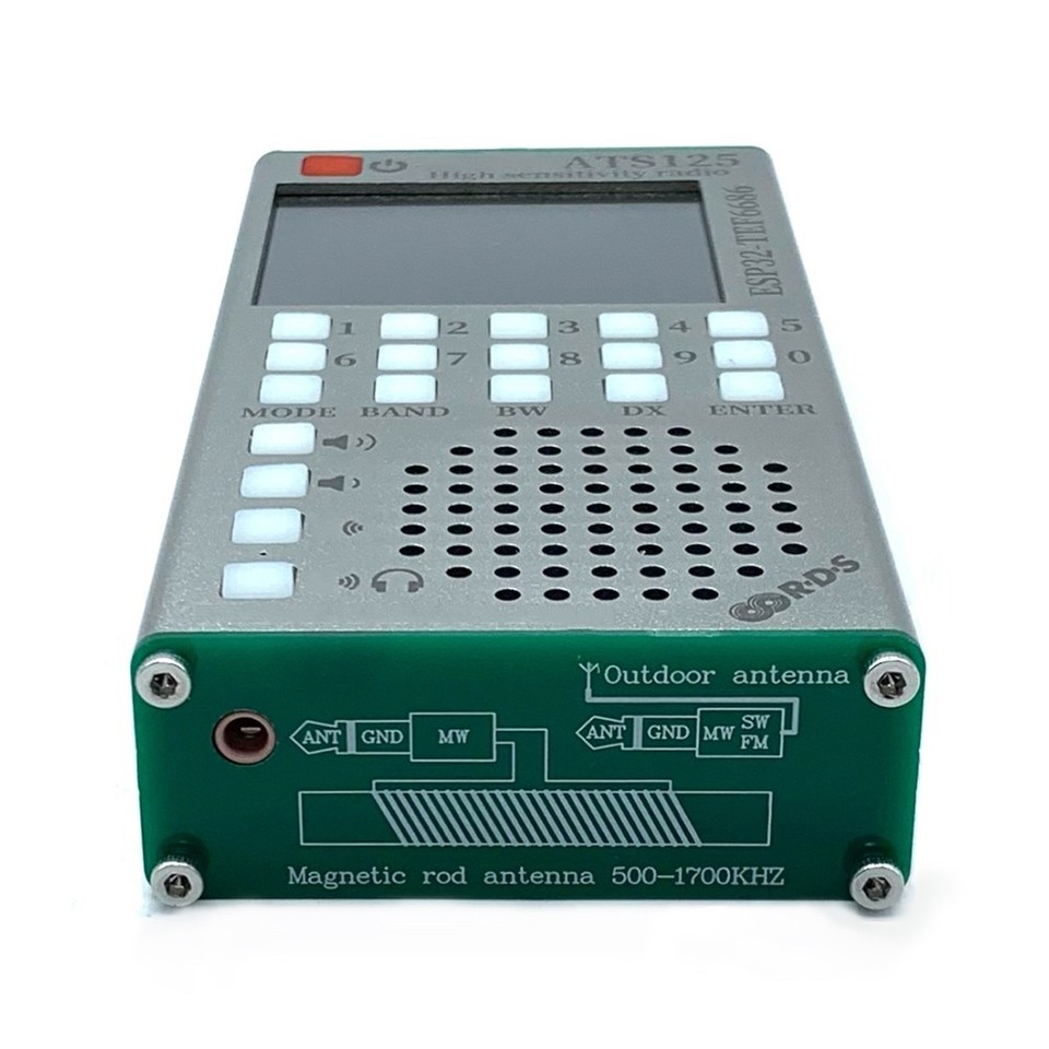 TEF6686 Chip Portable Radio Receiver ATS125 with Enhanced Audio ...