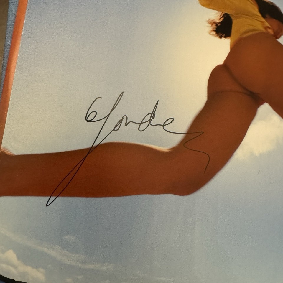 LORDE SIGNED 'SOLAR POWER' ALBUM VINYL RECORD PURE HEROINE MELODRAMA | eBay