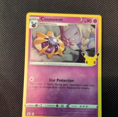 Pokémon TCG Cosmoem Holo Rare 014/025 Celebrations Stage 1 90HP 2021 | eBay