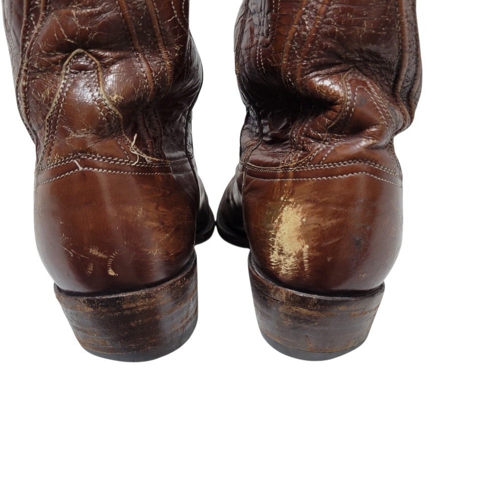 Lucchese 1883 Style L151163 Handmade Western Cowboy Leather Boots 10EE ...