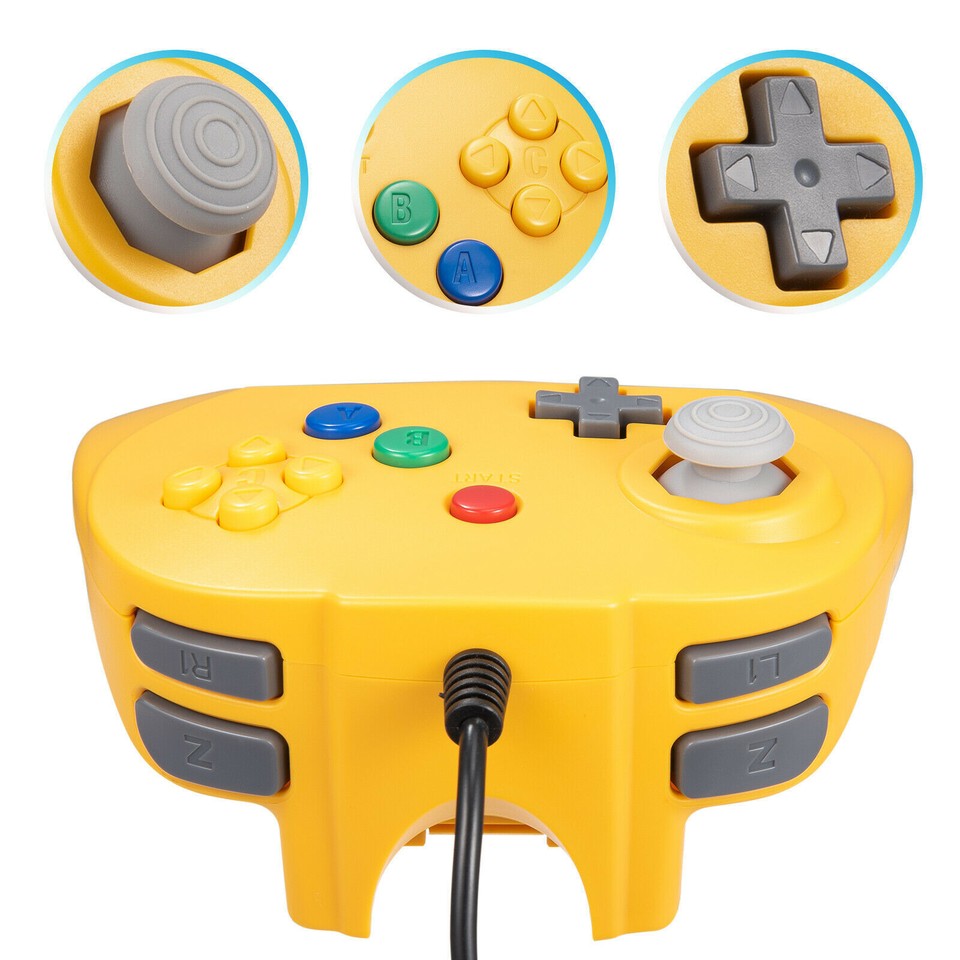 For Nintendo 64 N64 Controller Retro Game Gamepad Joysticks FREE POST!🎮 ...
