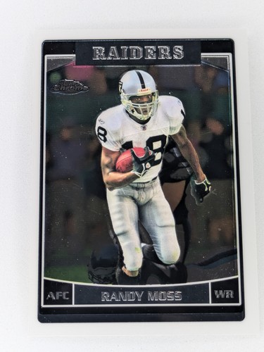 2006 Topps Chrome #94 Randy Moss Oakland Raiders Card | eBay