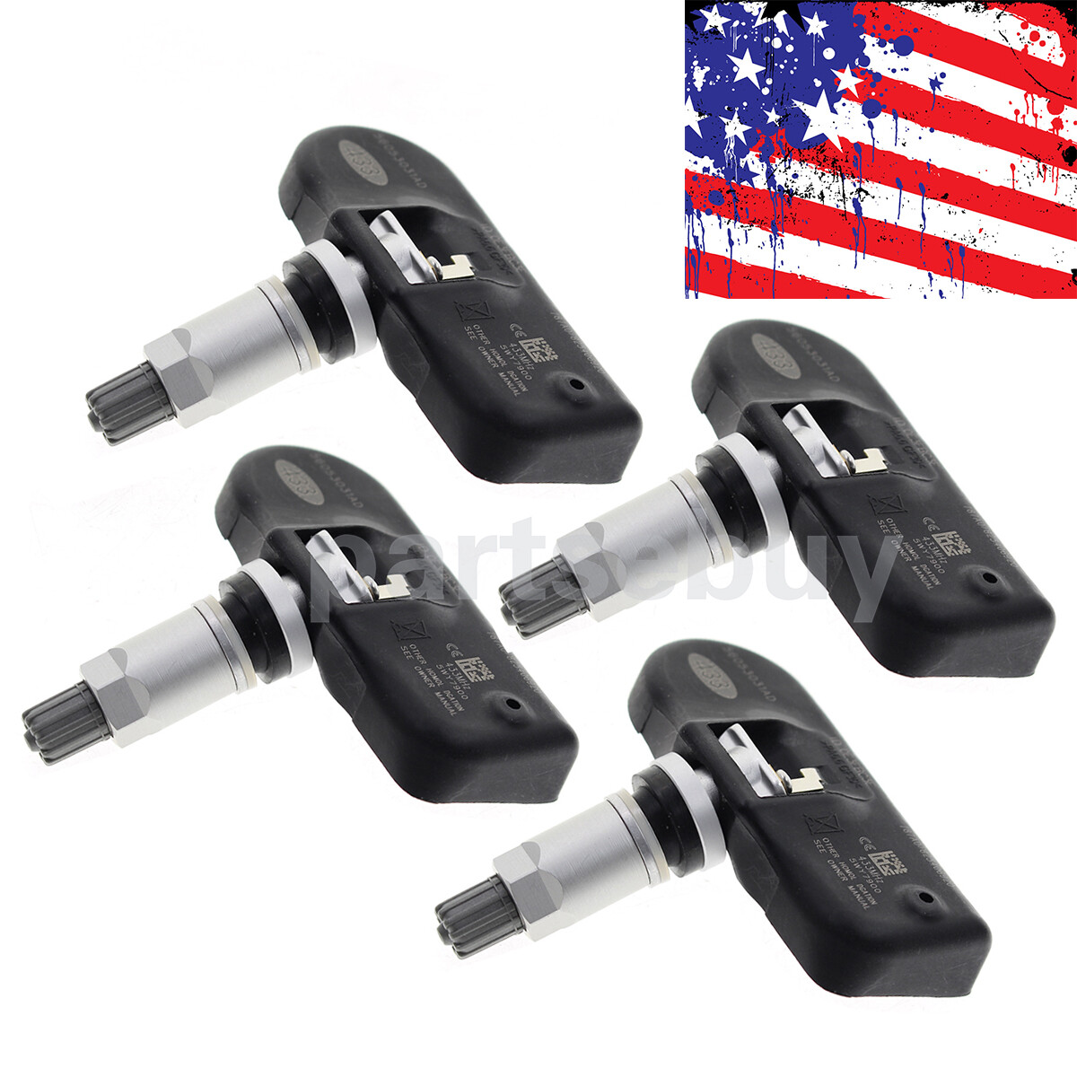 For 2008-2012 Chrysler Town & Country Dodge Grand Caravan Tire Pressure ...