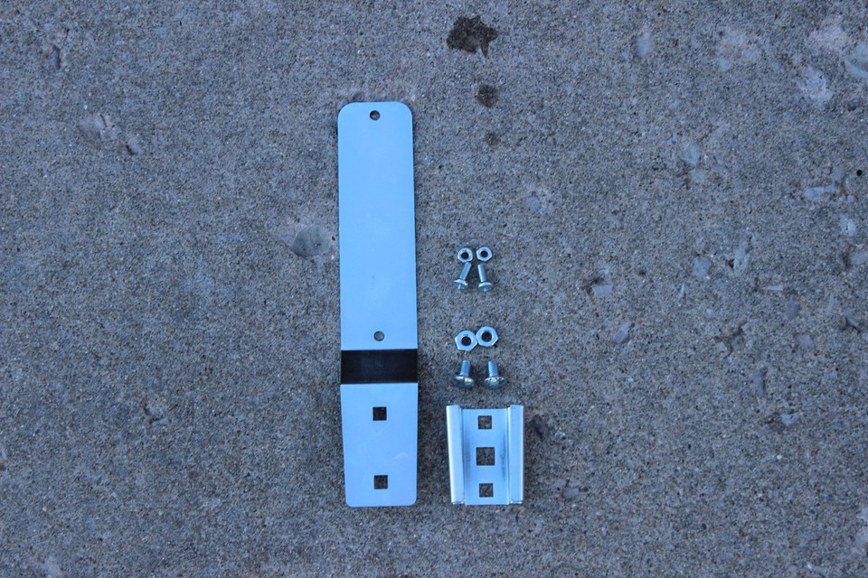 Bracket Kit for Slow Moving Vehicle Plastic Sign - Golf Carts,UTV,ATV ...