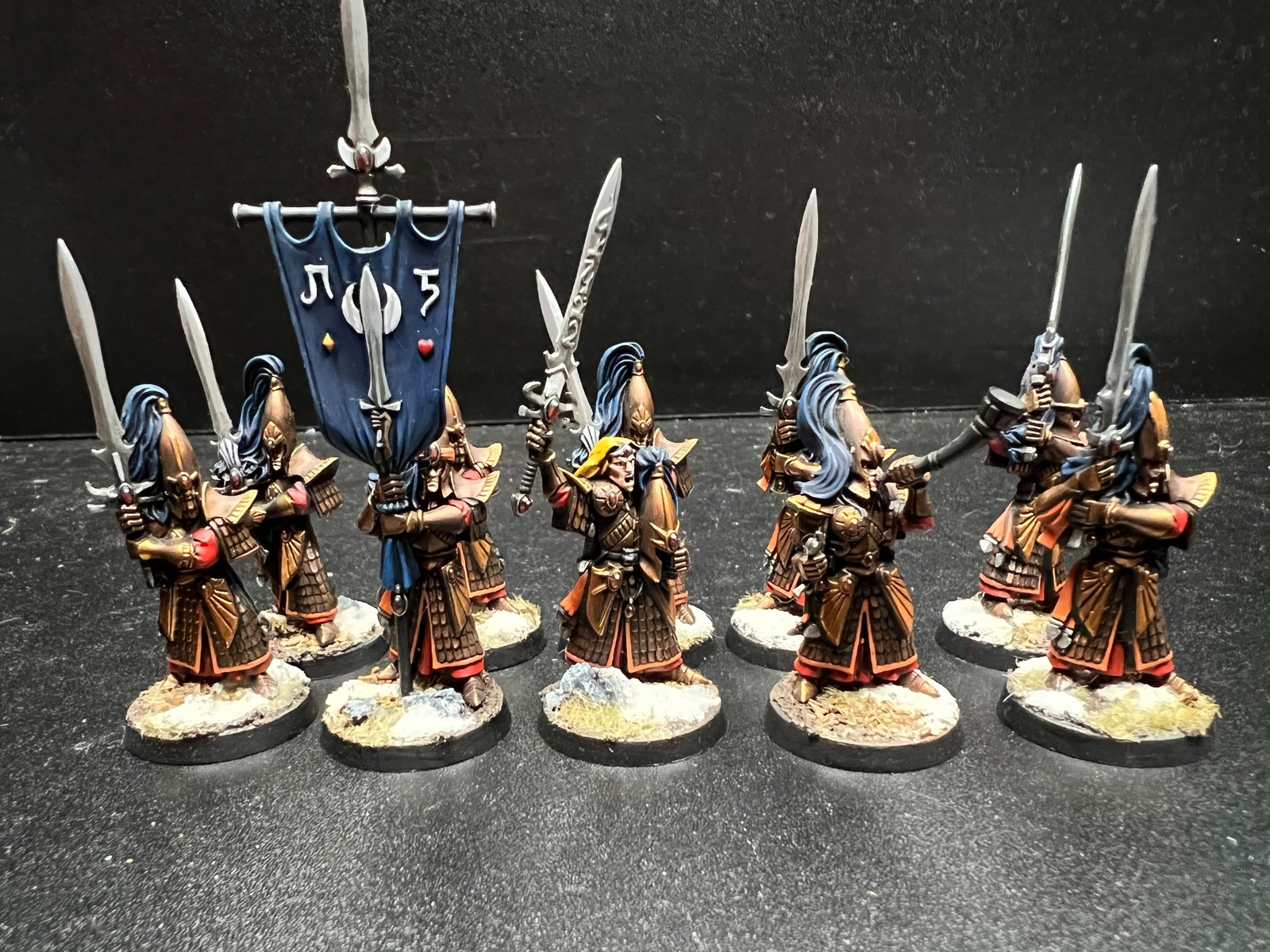 Warhammer Order High Elves swordmaster of hoeth x10 well painted | eBay
