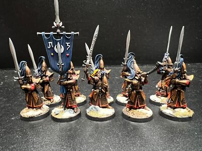 Warhammer Order High Elves swordmaster of hoeth x10 well painted | eBay