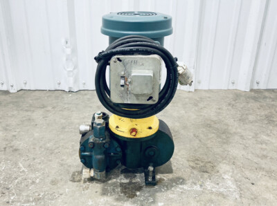 MILTON ROY R-120A-117 CONTROLLED VOLUME PUMP 5-GPM 925PSI / 1/4HP ED56C ...