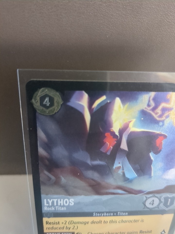 1x Lythos - Rock Titan - 180/204 - Uncommon - Cold Foil NM-Mint Disney ...