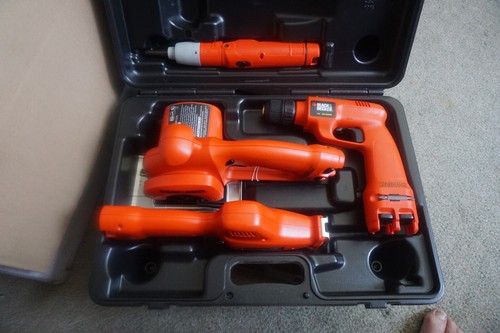 Black & Decker VersaPak 4 piece Combo tool Set with case ( no batteries ...
