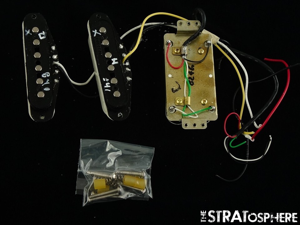 Fender Player II Modified Strat HSS PICKUPS PICKUP SET, Stratocaster ...