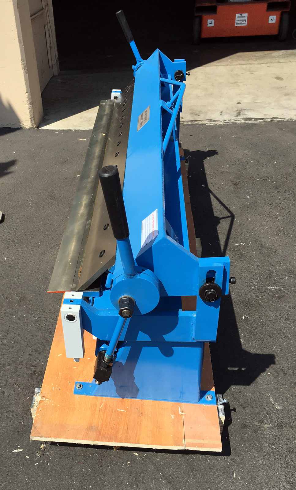 48" Pan Hand Brake Box Bender Bending Removable Fingers 16 Gauge SALE ...