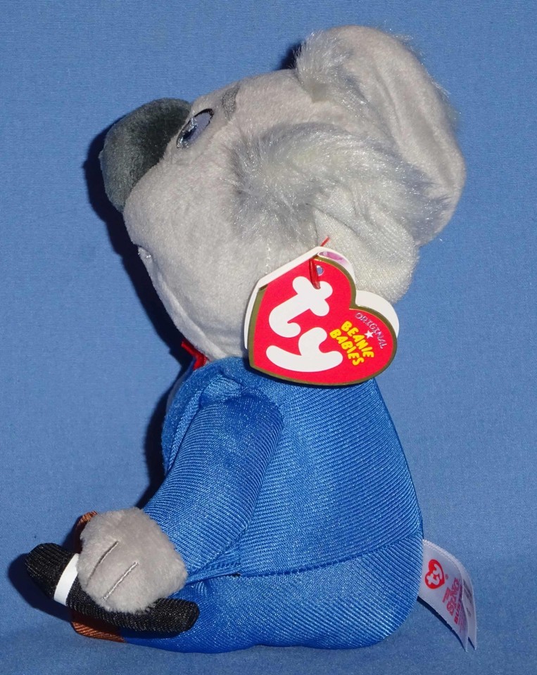 Ty SING MOVIE-Mike/mouse-Buster/koala-Gunter/pig-Plush Beanie Baby Set ...