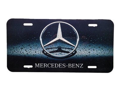 12X6" Mercedes Inspired ART Aluminum Plate Car Auto License Tag | eBay
