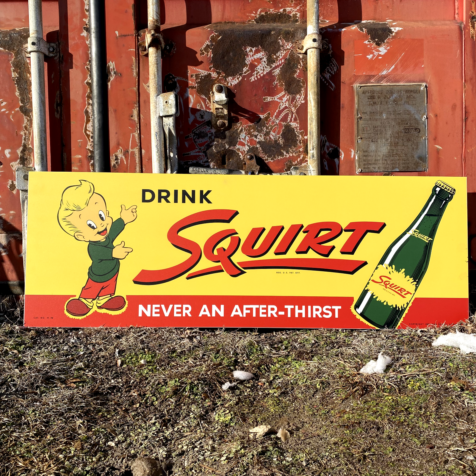 48in Squirt Soda Sign Vintage Style Repop Sign | eBay