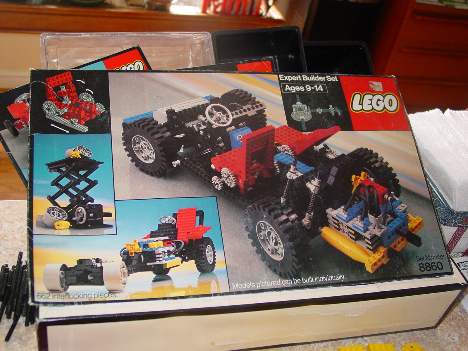 Lego: Expert Builder/Technic Auto Car Chassis Set: 8860 Box VG, 642 of ...