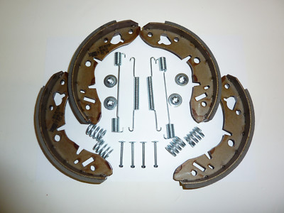 Classic Mini Rear Steel Brake Shoes and Spring Fitting Kit 69-01 MK2,3 ...