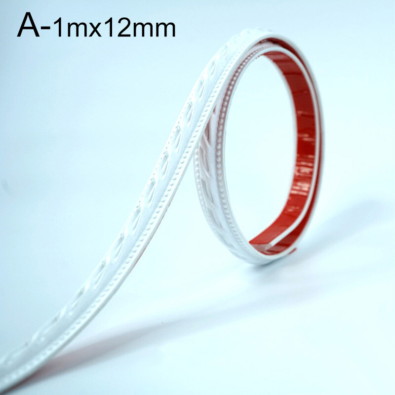 PVC Wall Trim Line Skirting Border Stickers Self Adhesive Strip ...