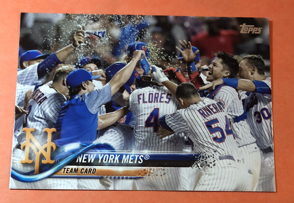 2018 Topps #564 New York Mets Team Card | eBay
