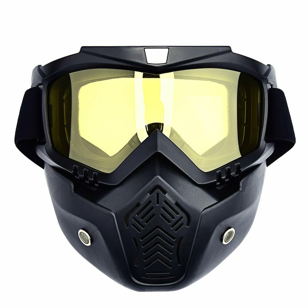 Motorcycle Goggles Face Mask Dirt Bike Motocross Off-Road MX ATV ...